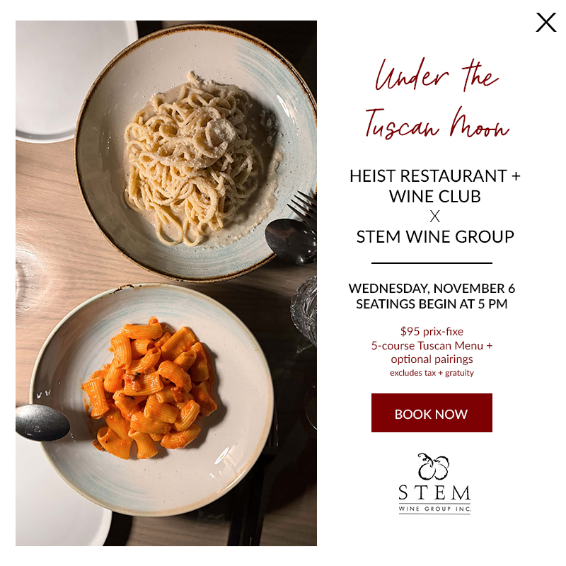 Menu | HEIST RESTAURANT + WINE CLUB
